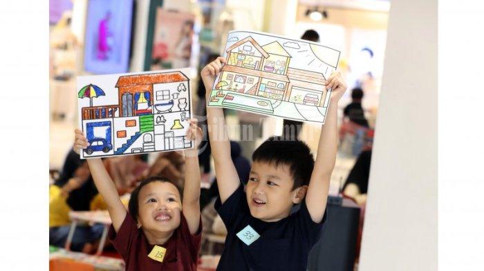 Wujudkan Kreativitas Anak, Eline Project Gelar Lomba Mewarnai - Tribun ...