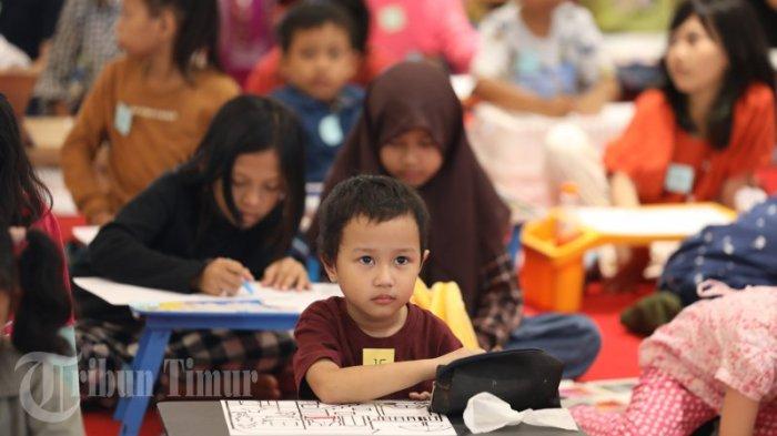 Wujudkan Kreativitas Anak, Eline Project Gelar Lomba Mewarnai - Tribun ...