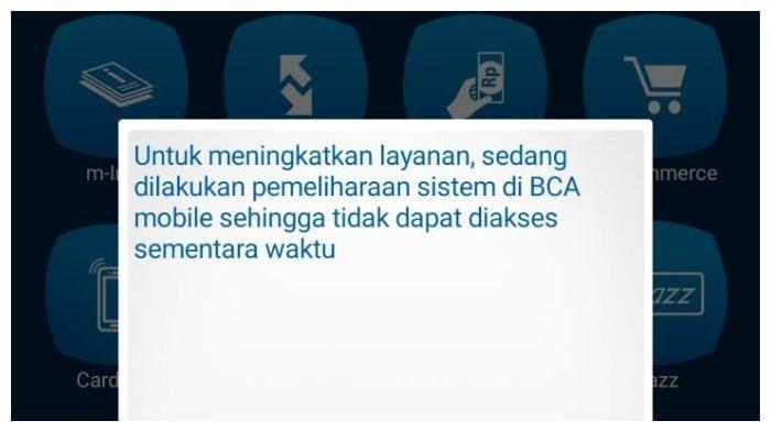 Mobile Banking BCA Error, Ini yang Harus Dilakukan Nasabah - Tribun ...