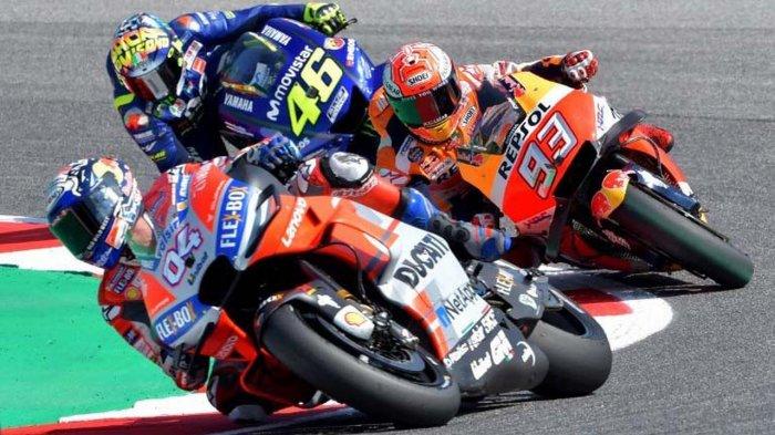 Hasil FP3 dan Kualifikasi MotoGP San Marino 2019, Maverick Vinales Pole Position, Marc Marquez ...