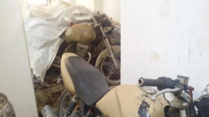 10 Unit Motor Satpol PP Jadi Barang Rongsokan di Balaikota Makassar ...