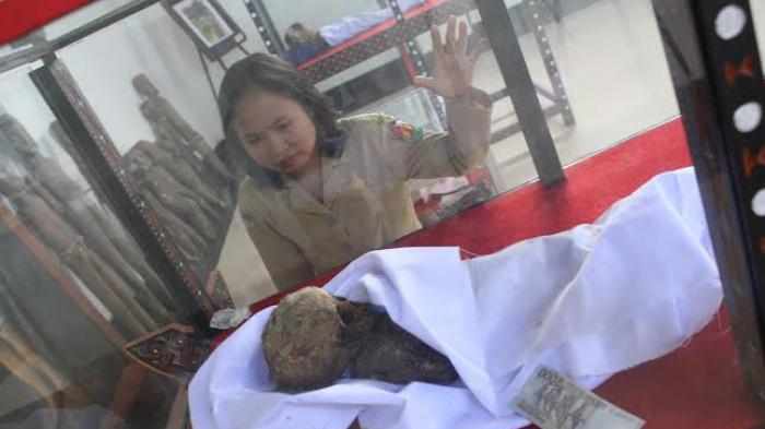 FOTO: Mumi Berumur Ratusan Tahun Dipamerkan di Museum Art Centre Torut ...