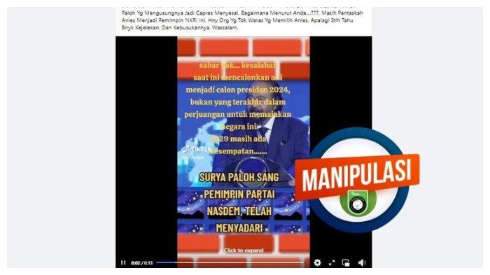 Benarkah Surya Paloh Menyesal Dukung Anies Baswedan di Pilpres? Ternyata Ini Faktanya - Tribun ...