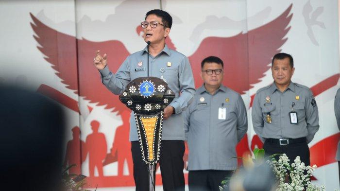 Pimpin Apel Pagi Perdana, Sekjen Nico Afinta: Kemajuan Butuh Proses dan ...