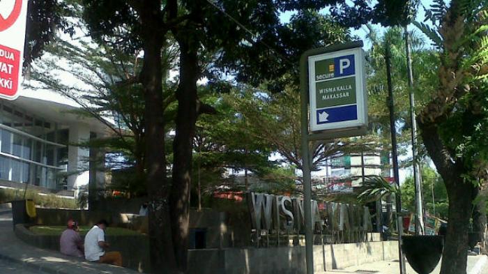 Gedung Tower Kalla di Makassar Sepi, Tak Dijaga Polisi - Tribun-timur.com