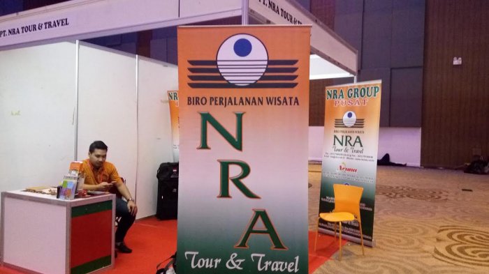 NRA Tour and Travel Ramaikan Pameran Dagang Multi Produk dan Pariwisata - Tribun-timur.com