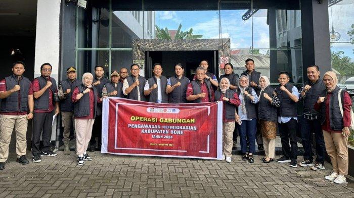 Kantor Imigrasi Makassar Gelar Operasi Gabungan Pengawasan Orang Asing di Bone - Tribun-timur.com