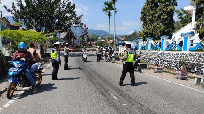 Hari Pertama Operasi Zebra di Tana Toraja, 21 Pengendara Ditilang - Tribun-timur.com