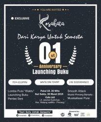 Kosakata Bakal Gelar Anniversary ke-1 di Cafe Lidi Pinrang, Ada ...