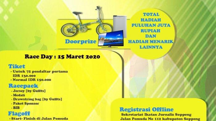 Yuk Ikut Fun Run Soppeng, Begini Cara Daftarnya - Tribun-timur.com