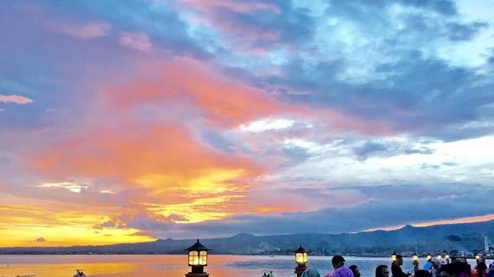 Pesona Sunset di Pantai Seruni Bantaeng - Tribun-timur.com