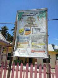 Pemerintah Desa Sabalana Pasang Infografis Transparansi Anggaran 2019 ...