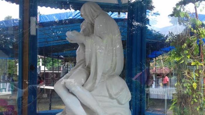 Intip Patung Pieta Bersejarah di Soppeng - Tribun-timur.com