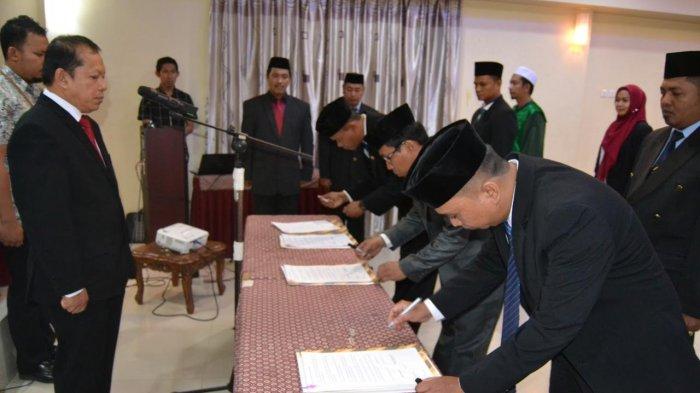 Kakanwil Kemenkum HAM Sulbar Lantik Majelis Pengawas Notaris Tiga Kabupaten ini - Tribun-timur.com
