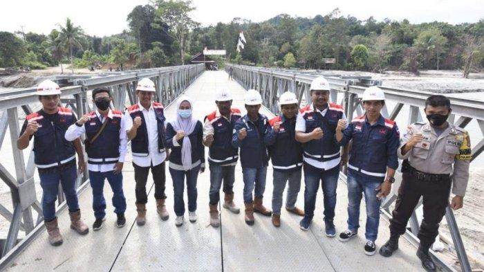 Bupati Luwu Utara Resmikan Pemanfaatan Jembatan Bailey di Desa Baloli ...