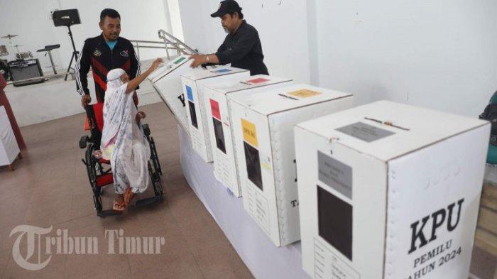 TPS 005 Sinrijala Makassar, TPS Ramah Disabilitas - Tribun-timur.com