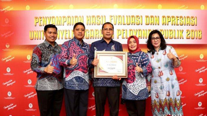 Tiga SKPD Kota Makassar Raih Penghargaan Pelayanan Publik dari Kemenpan-RB - Tribun-timur.com