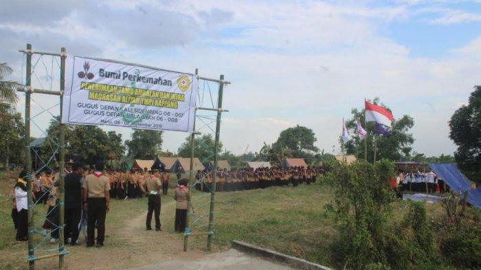 Penerimaan 130 Tamu Ambalan MA YMPI Rappang Dikemas dalam Perjusami ...