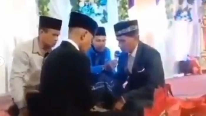 Viral Pengantin Pria Ditendang Mertua Gegara Tersinggung dengan Kata-kata Akhir Ijab Kabul ...