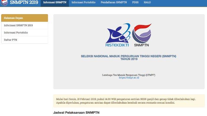 Pengumuman SNMPTN 2019 via snmptn.ac.id, Ini Link Unsri, UI, IPB, ITB ...
