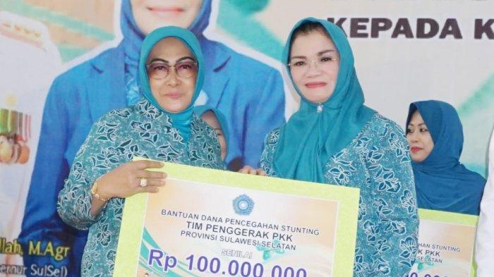 PKK Sidrap Dapat Bantuan Pencegahan Stunting Senilai Rp 100 Juta - Tribun-timur.com
