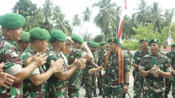 Prajurit Korem 142 Tatag Mamuju Sambut Danrem Baru - Tribun-timur.com