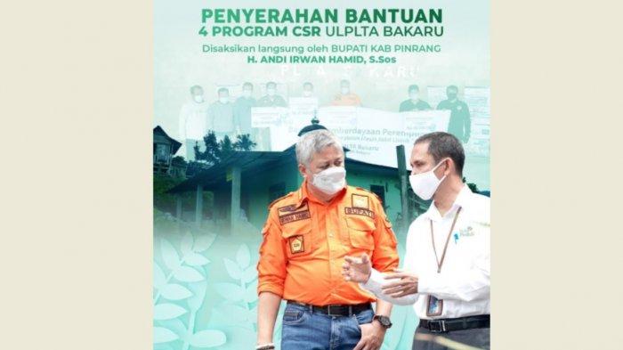 PLN Serahkan CSR ke Masyarakat Desa Sekitar PLTA Bakaru Pinrang ...