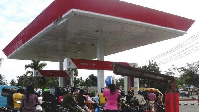 Layani Bensin Eceran, SPBU Salobulo Palopo Disanksi Pertamina - Tribun ...
