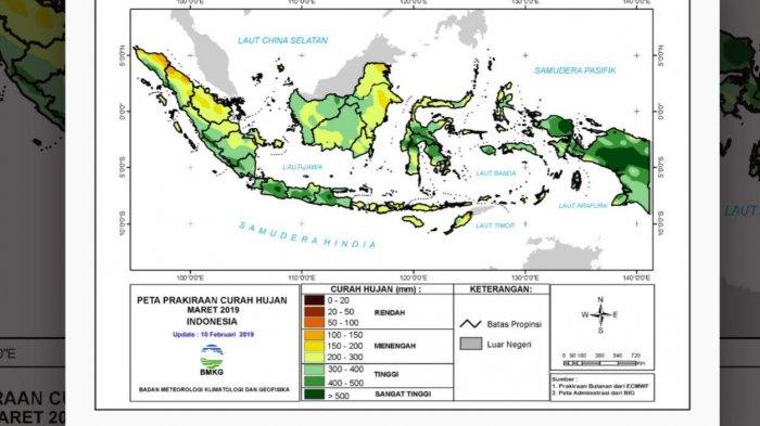 Hari Ini BMKG Prediksi Pinrang Diguyur Hujan Sepanjang Hari - Tribun ...