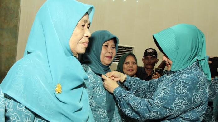 Mengabdi Selama 15 Tahun, Indira Beri Penghargaan Pin Emas Kader PKK ...