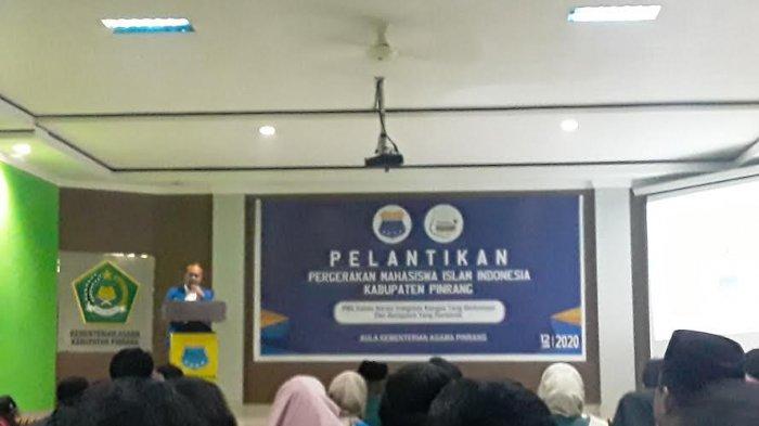 Lantik PC PMII Pinrang, Ketum PB: Kuasai Masjid-masjid di Kampus - Tribun-timur.com