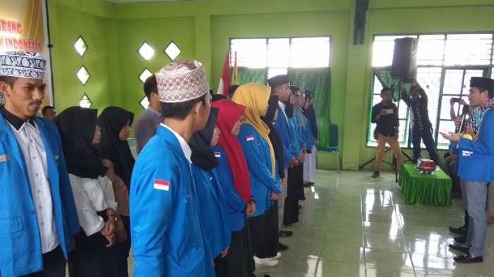 Sekjen PB PMII Lantik Pengurus Cabang di Soppeng - Tribun-timur.com