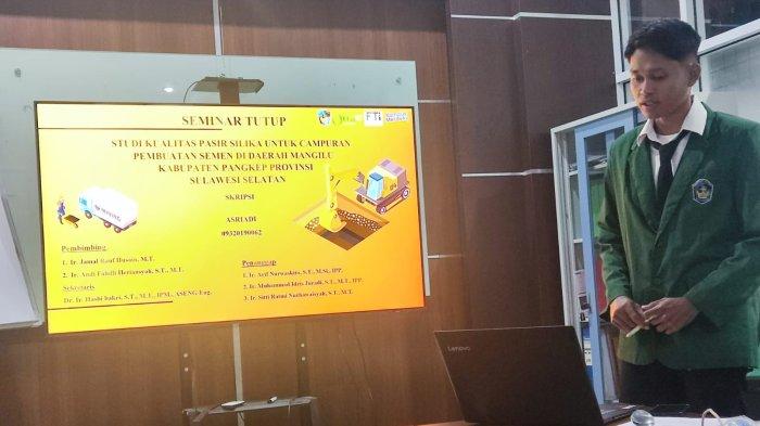 5 Tahun Mahasiswa, Polisi di Makassar Akhirnya Jadi Sarjana Teknik Pertambangan di UMI - Tribun ...