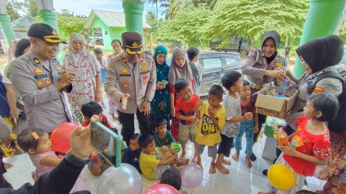 Polres Palopo Lakukan Trauma Healing untuk Korban Banjir di Kabupaten Luwu Sulsel - Tribun-timur.com