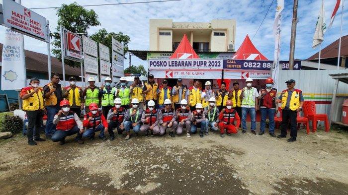 PT Bumi Karsa Dirikan Posko Mudik, Siapkan Toilet hingga Dapur Umum, Ini Rutenya - Tribun-timur.com