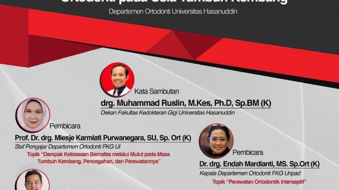 PPDGS Ortodonti FKG Unhas Gelar Kuliah Perdana via Daring - Tribun ...