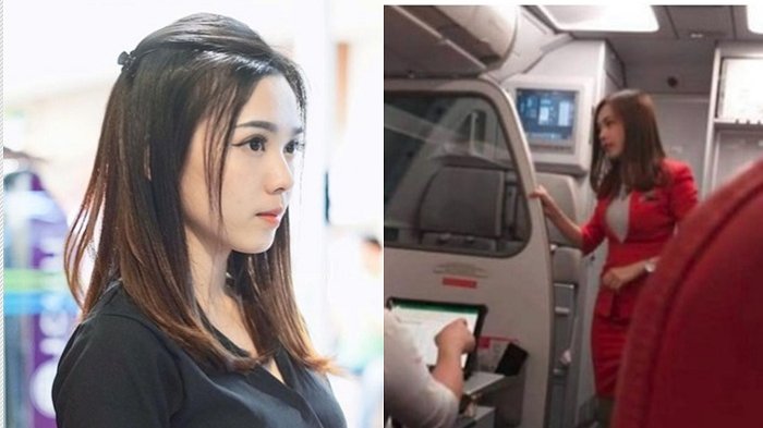 FOTO-FOTO Mabel Goo, Pramugari Cantik AirAsia yang Bikin Penumpang ...