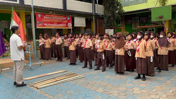 Serunya Persami Pramuka SD Inpres Mallengkeri Bertingkat, Nginap di ...