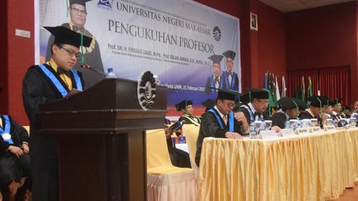 Prof Oslan Jumadi Guru Besar UNM Bidang Ilmu Biologi - Tribun-timur.com