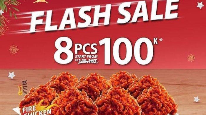 8 Potong Ayam Hanya Rp 100 Ribu di Richeese Factory - Tribun-timur.com