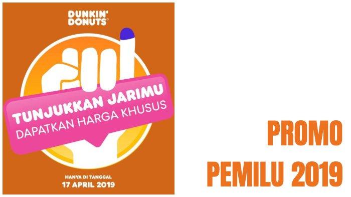Promo Pemilu 2019 di Breadtalk, JCO, Holland Bakery, Dunkin Donuts ...