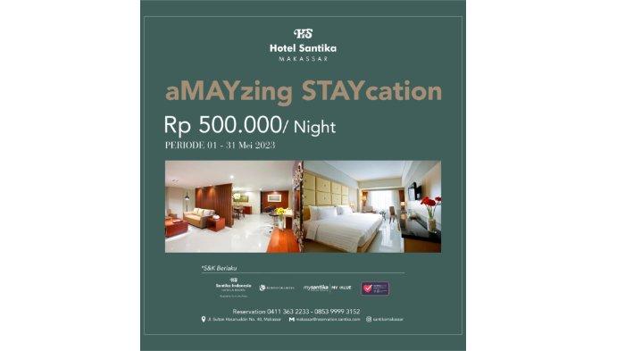 Hotel Santika Tawarkan Promo Staycation Spesial di Bulan Mei 2023 ...