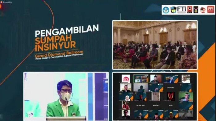 PSPPI FTI UMI Sumpah 201 Insinyur dan Berikan Pin Emas Kepada 8 Tokoh ...