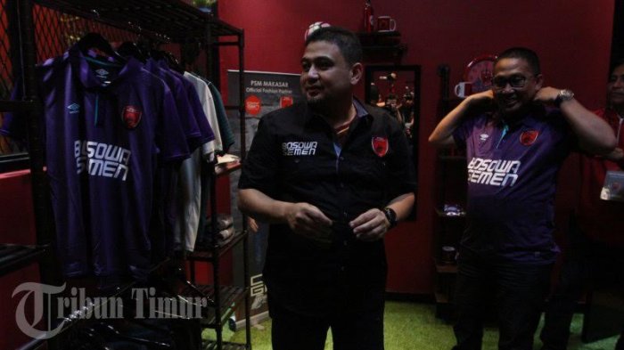 FOTO: Peresmian Official Store PSM di Stadion Mattoanging - Tribun ...
