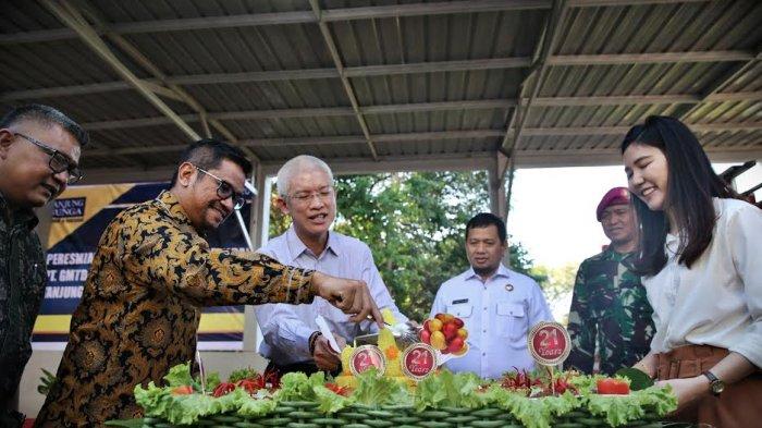 FOTO: HUT ke-21 GMTD Resmikan Posko Damkar Tanjung Bunga - Tribun-timur.com