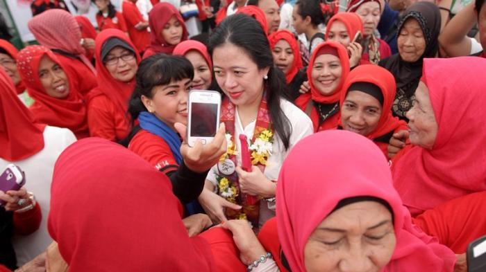 FOTO: Puan Maharani Jadi Artis di Mappanyuki - Tribun-timur.com