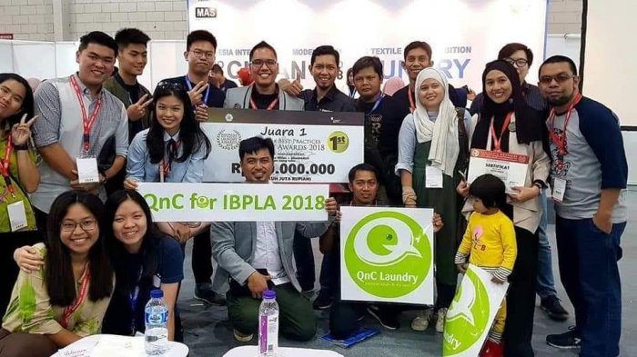 QnC Laundry Makassar Ikuti Kompetisi Laundri Dunia di Milan - Tribun ...