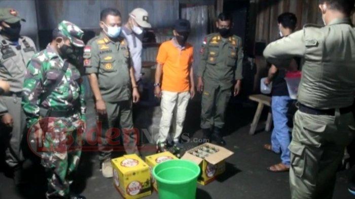 Razia Warung Remang-remang, Satpol PP Parepare Sita Ratusan Botol Miras - Tribun-timur.com