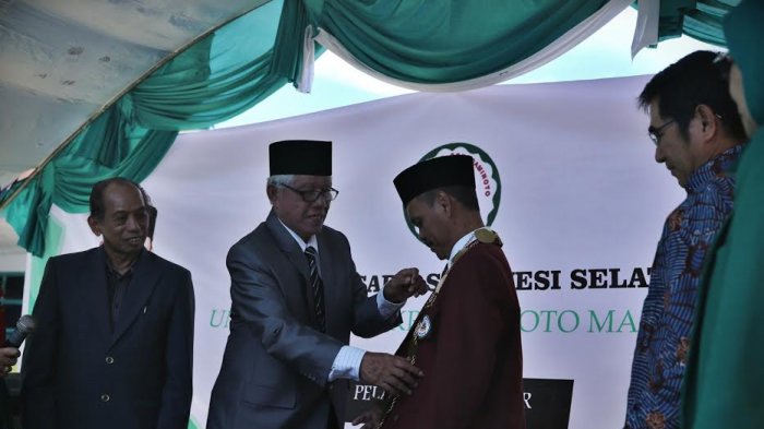 Prof Muhammad Asdar Resmi Jadi Rektor Universitas Cokroaminoto - Tribun-timur.com