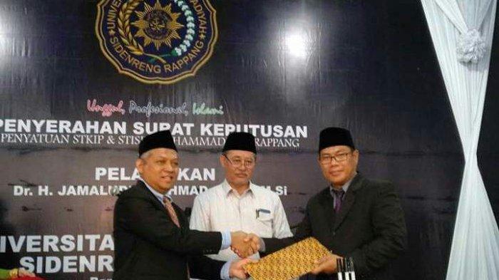 Dr Jamaluddin Ahmad Jabat Rektor Unismuh Sidenreng Rappang - Tribun ...